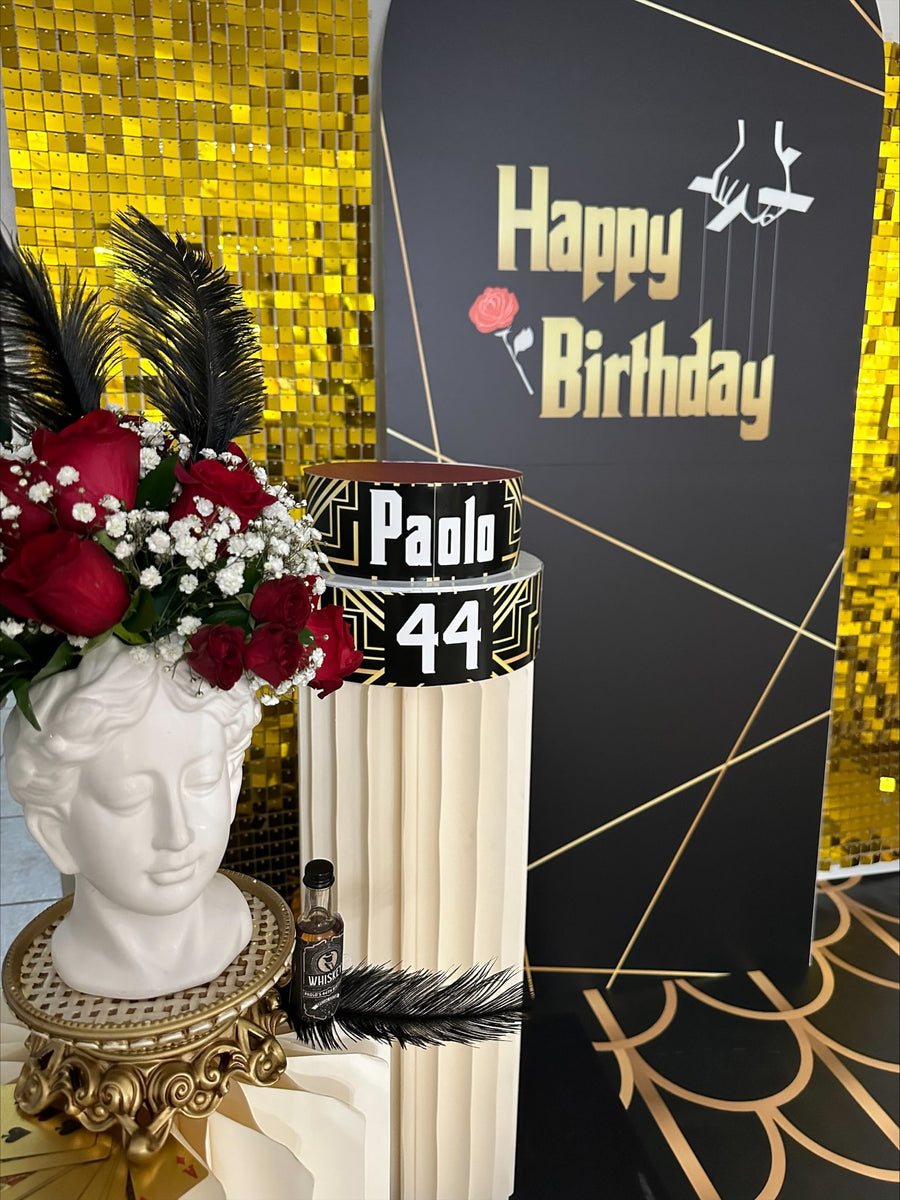 Birthday Arch Backdrop , Custom Arch Sign Happy Birthday Decorations ...